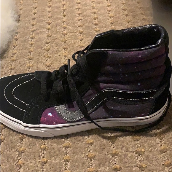 Shoes | Vans Galaxy Space Stars High Top Sneakers | Poshmark